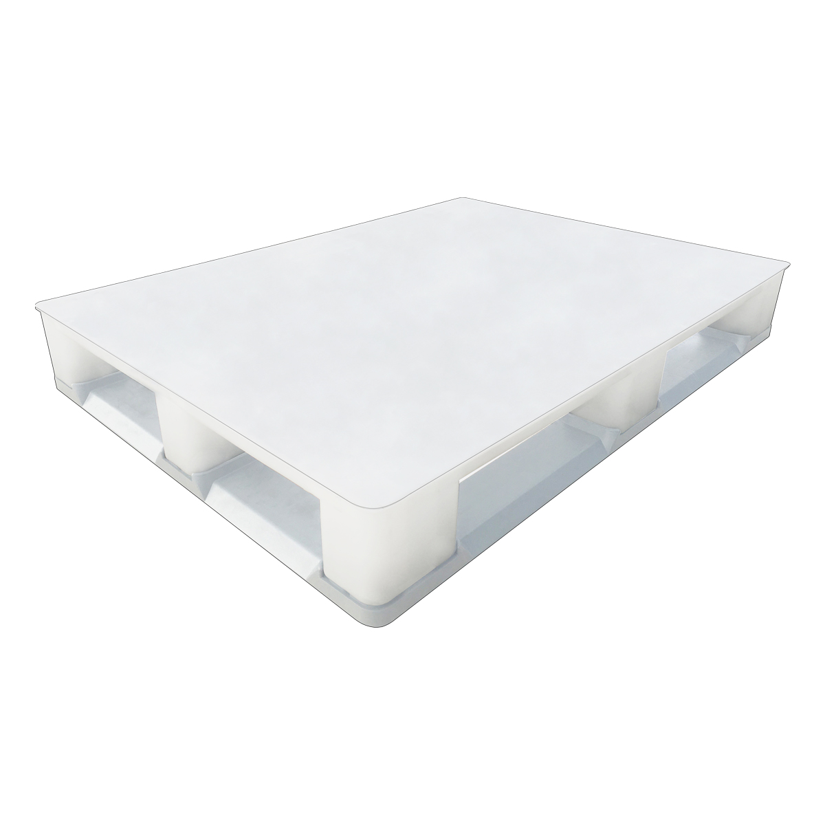 Hijyenik Palet H Tipi 100x120cm - Plastik Palet l Plastik Kasa