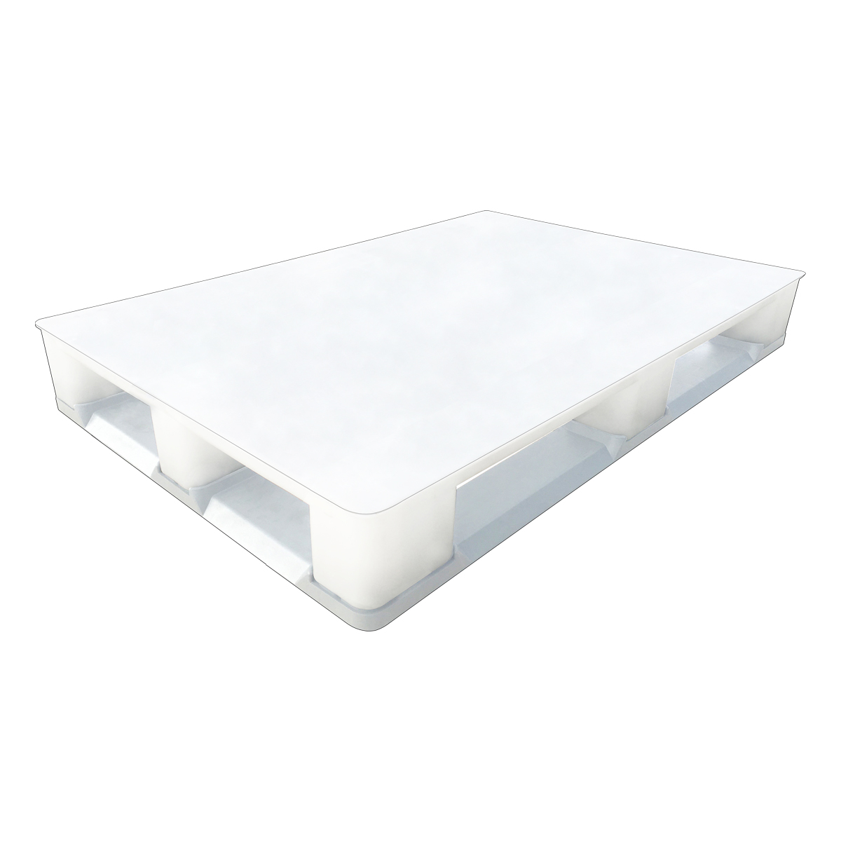 Hijyenik Palet H Tipi 80x120cm - Plastik Palet l Plastik Kasa